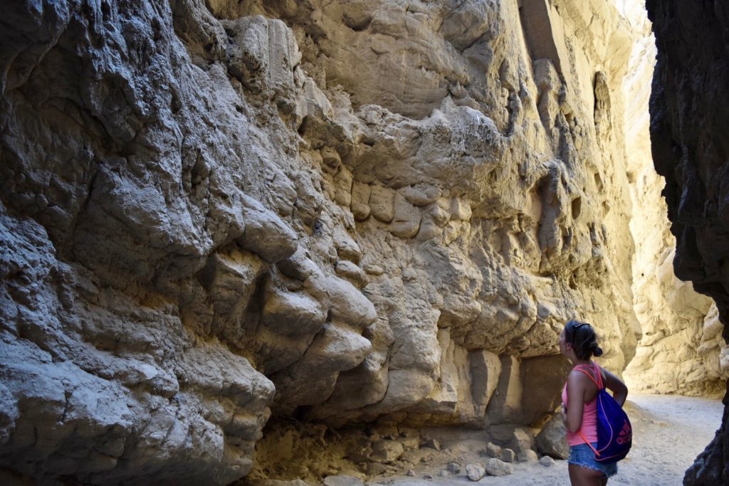 Visiting Slot Canyon in Anza Borrego State Park • B Wild & Free